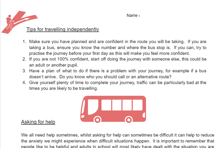 Transition to Secondary School Booklet – Youcantknoweverything Education