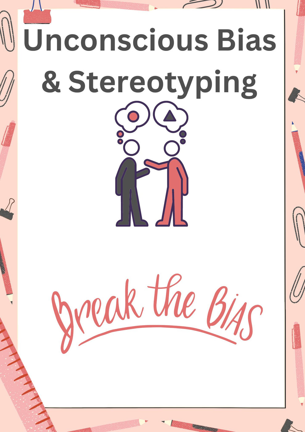 Unconscious Bias & Stereotyping – Youcantknoweverything Education